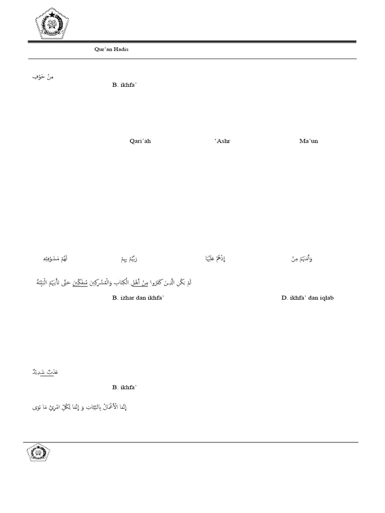 SOAL QH AM 2024 REVISI | PDF