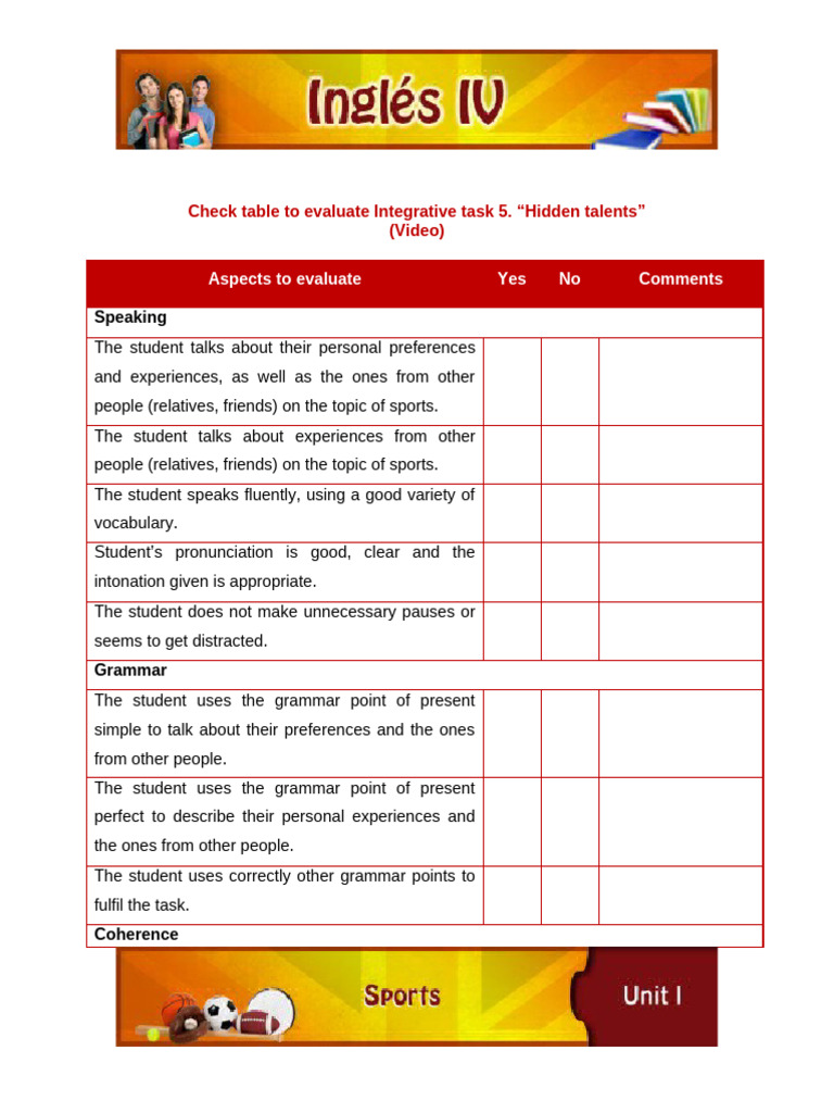 Lista Cotejo Act5 | PDF