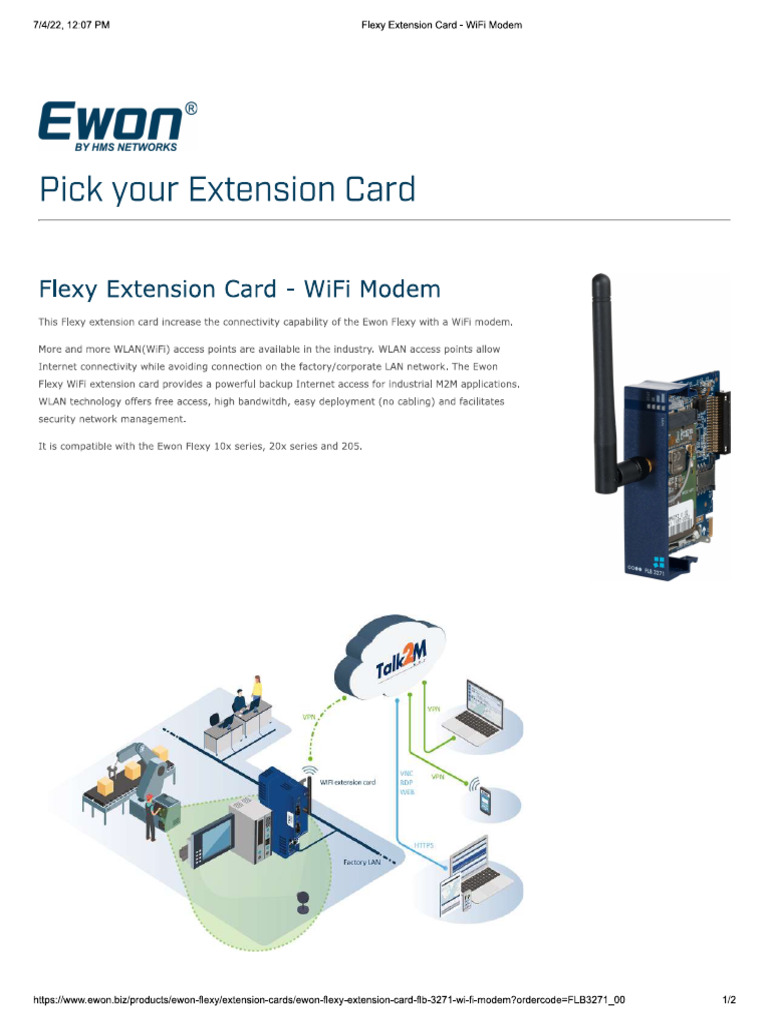 Ewon Flb3271 00 Ds en | PDF
