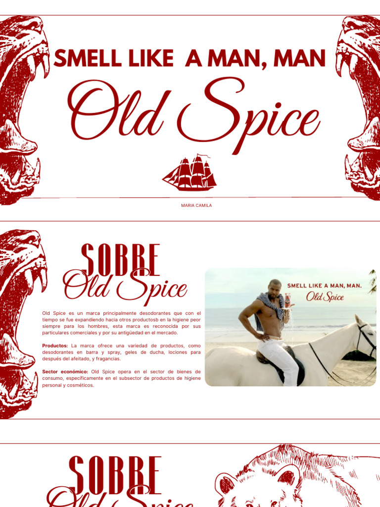 Old Spice: Hombres y su Aromatización | PDF | Masculinidad