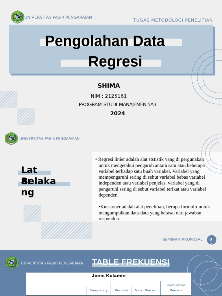 Ppt Uas metopel | PDF
