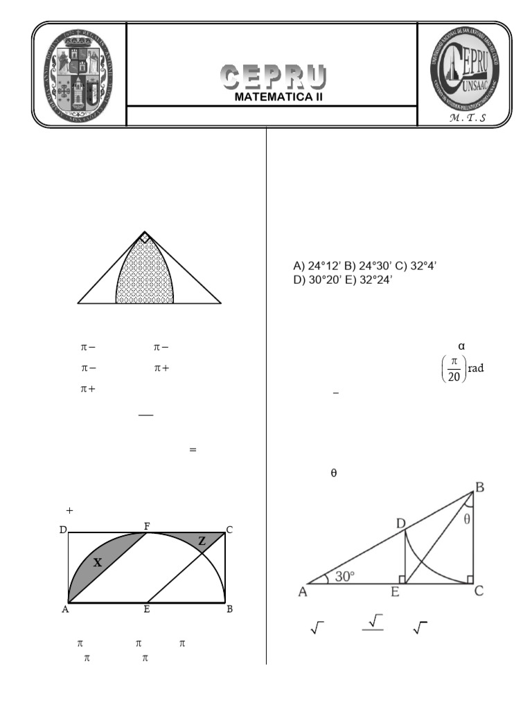 EJERCICIOS DE REPASO PRIMER EXAMEN INTENSIVO 2013 | PDF | Esfera | Euclides