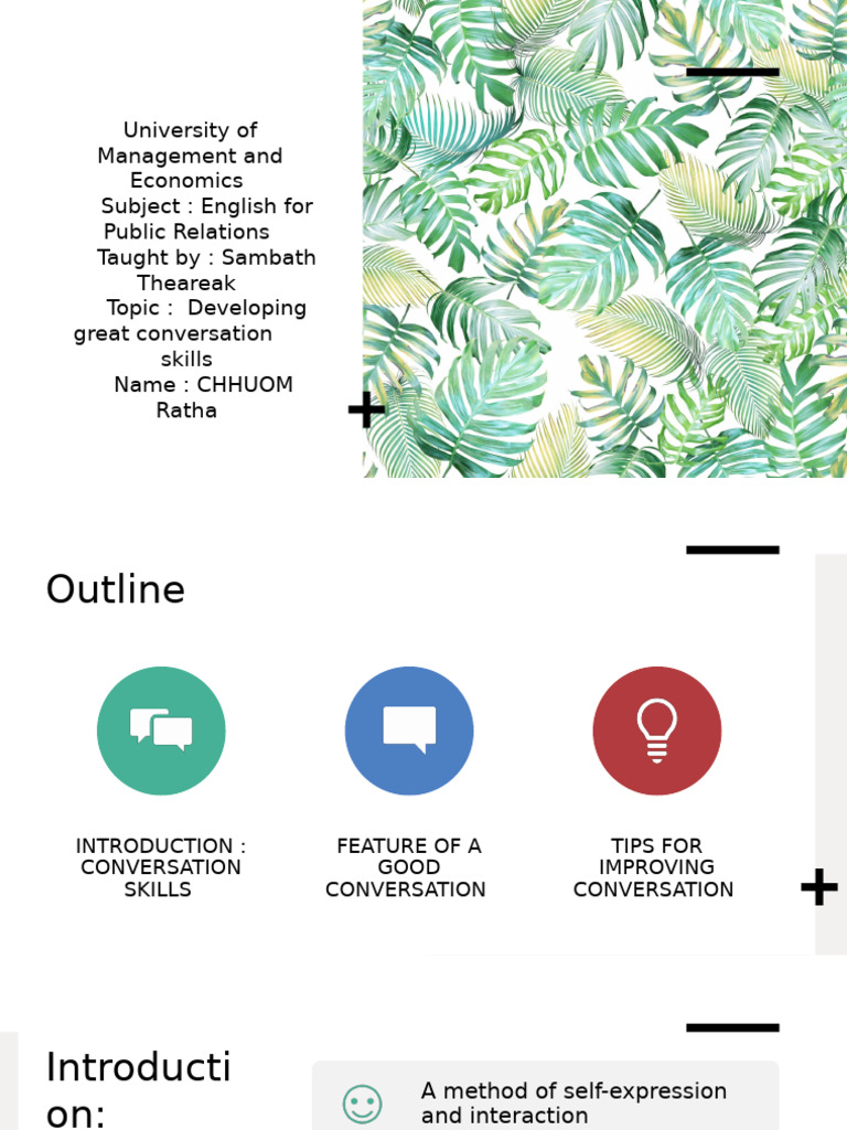 Mastering Conversation Skills for PR | PDF
