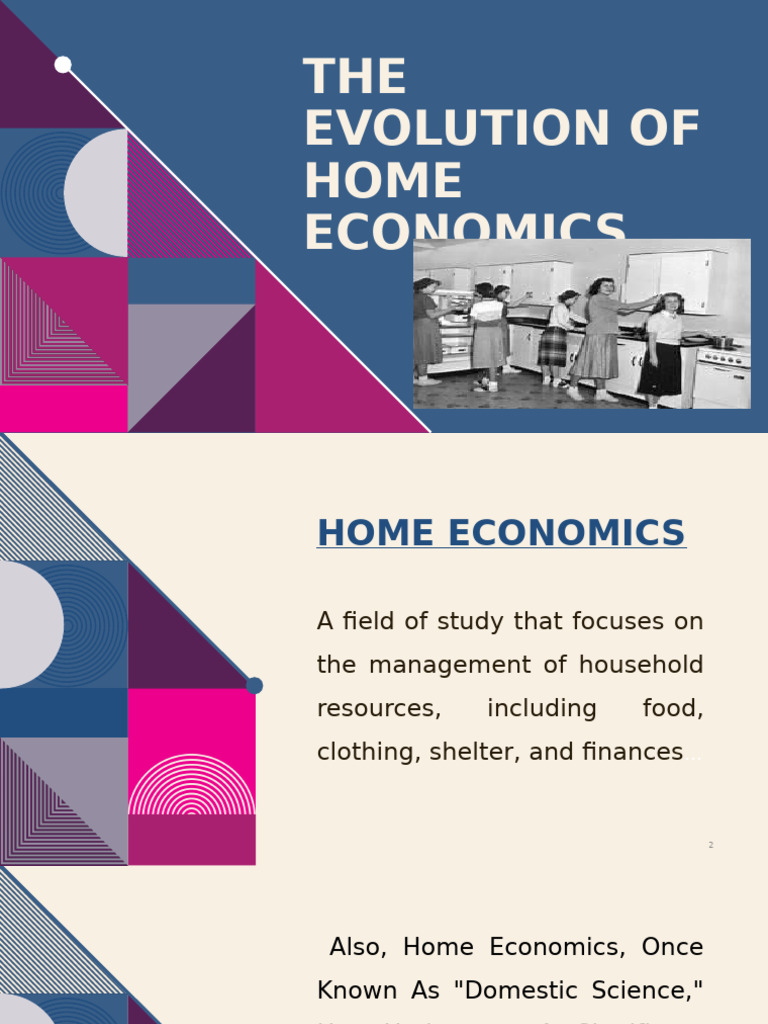 Evolution of Home Economics in the Philippines | PDF | Home Economics ...
