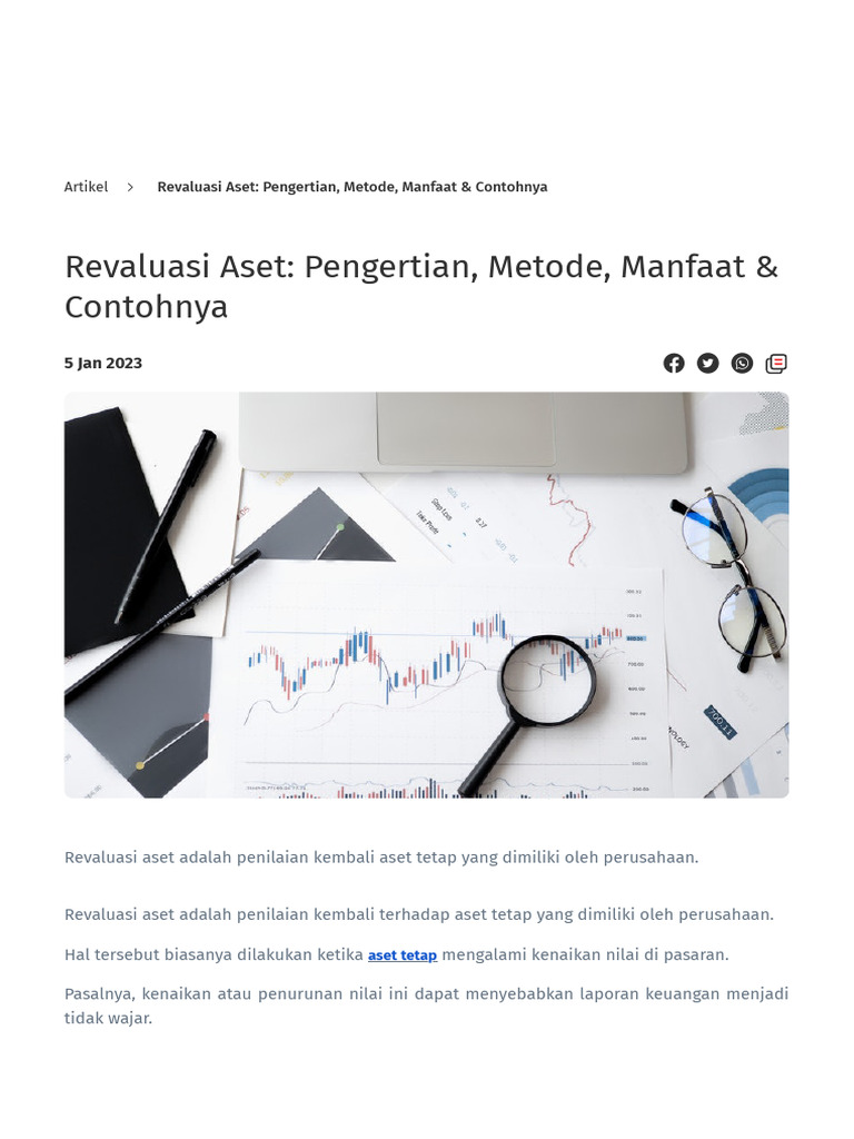 Revaluasi Aset - Pengertian, Metode, Manfaat & Contohnya | PDF
