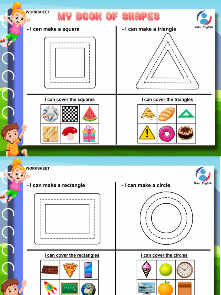 Tema 6 My Book of Shapes | PDF