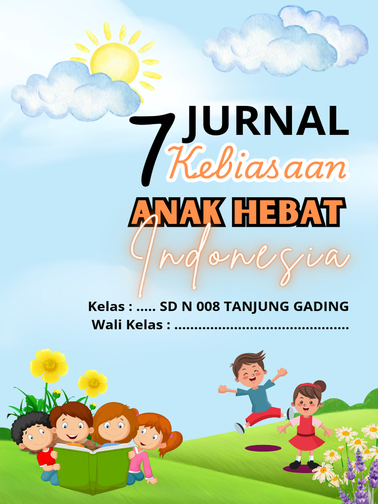Poster 7 Kebiasaan Anak Hebat | PDF