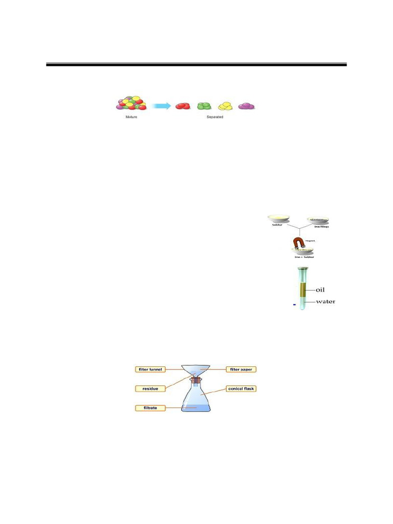Mixtures_Study___Practice_Worksheet | PDF | Filtration | Mixture