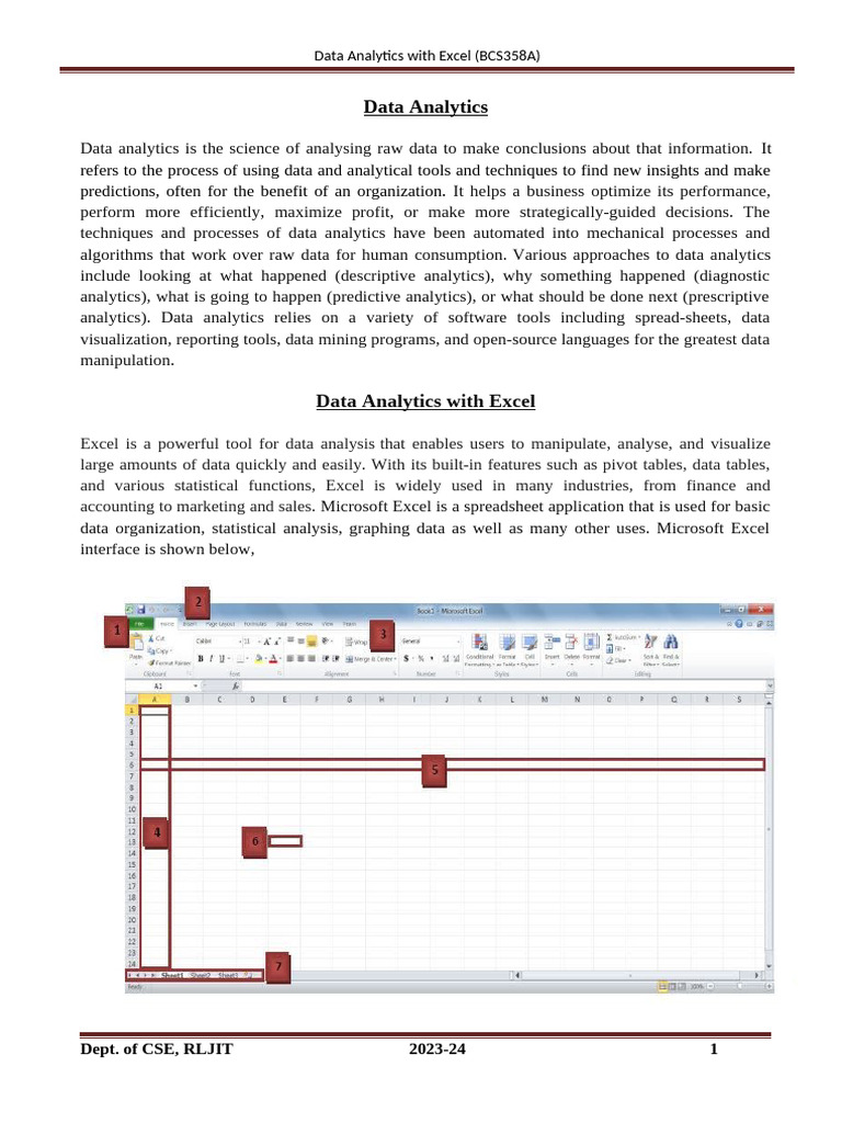 DAE MANUAL | PDF | Microsoft Excel | Spreadsheet