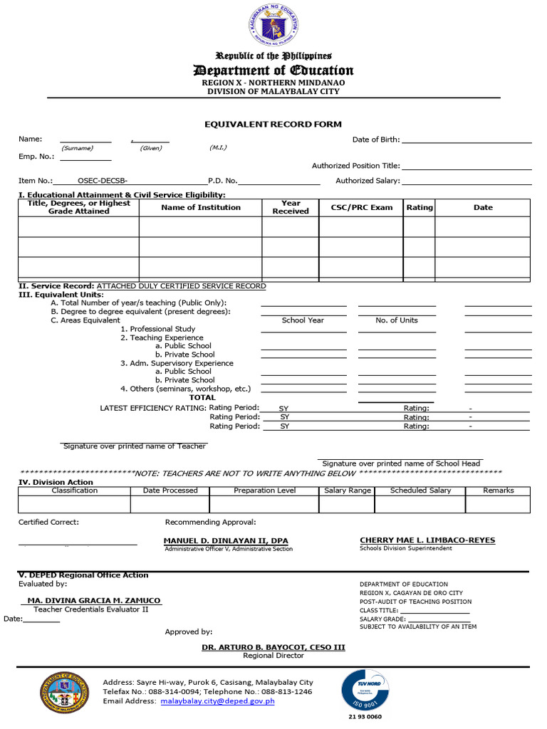 ERF-ANNEX-A-FORM | PDF