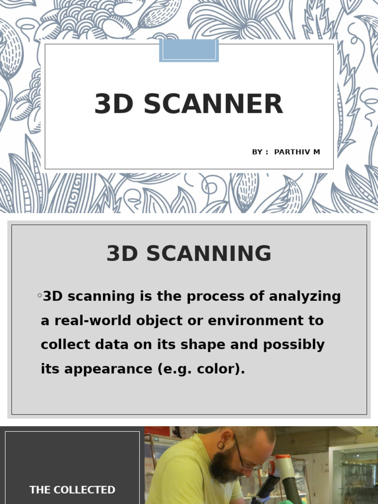 Overview of 3D Scanning Technologies | PDF