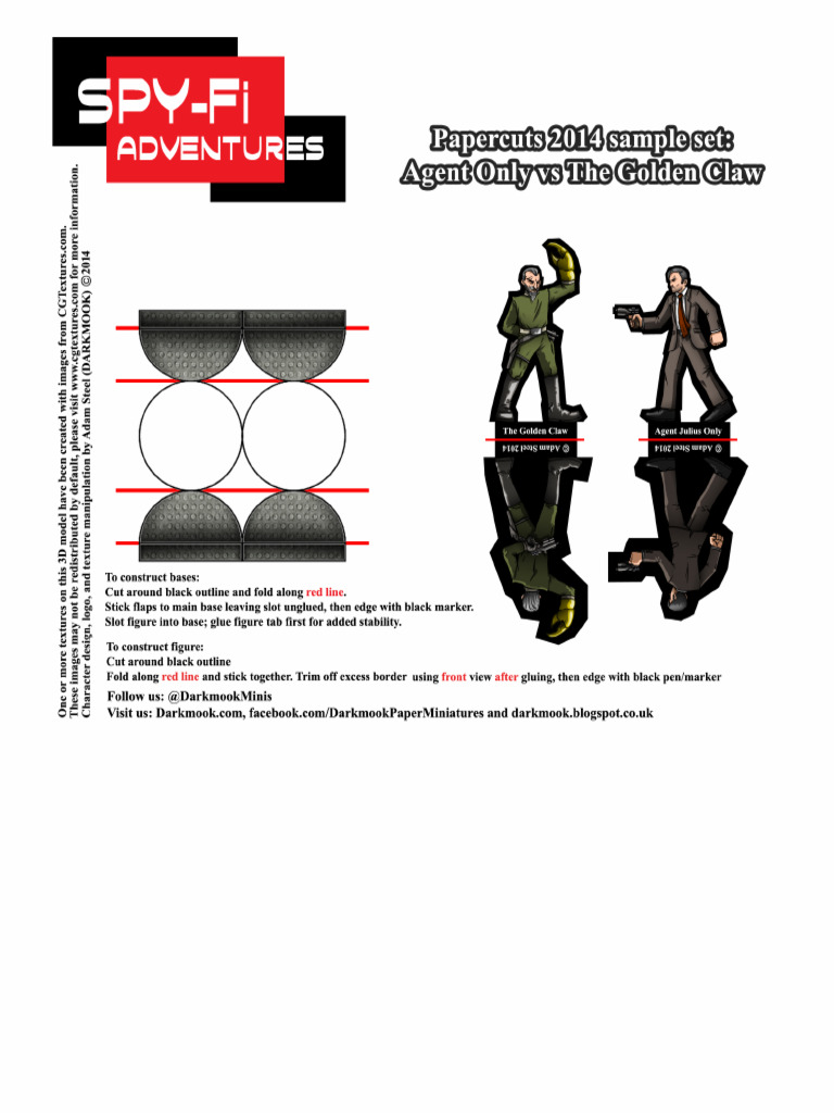 Spy Fi Adventures Sample Set | PDF