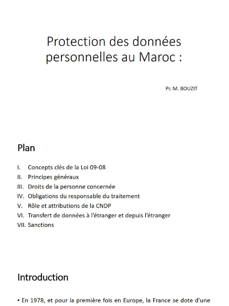 Protection Des Donn-Es Personnelles | PDF