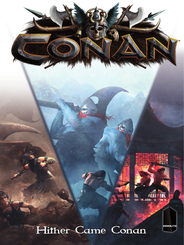 Hither Came Conan: Game Scenarios | PDF | Conan The Barbarian