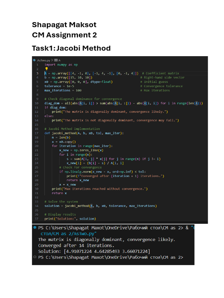 Maksot CM Assignment Overview | PDF