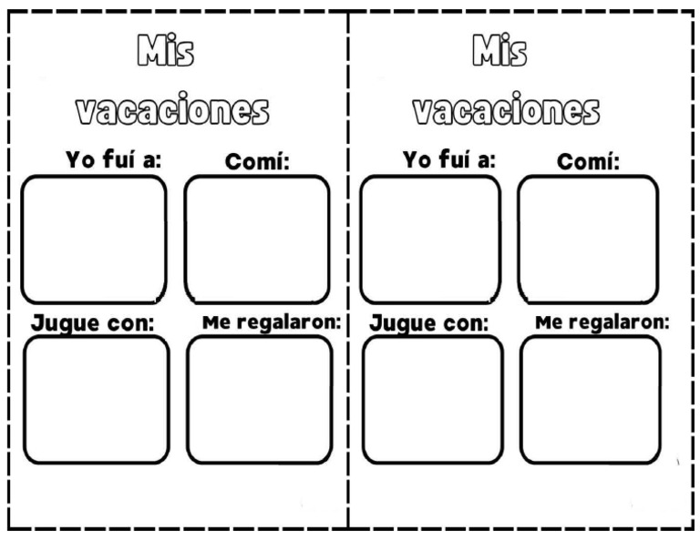 En Mis Vacaciones | PDF