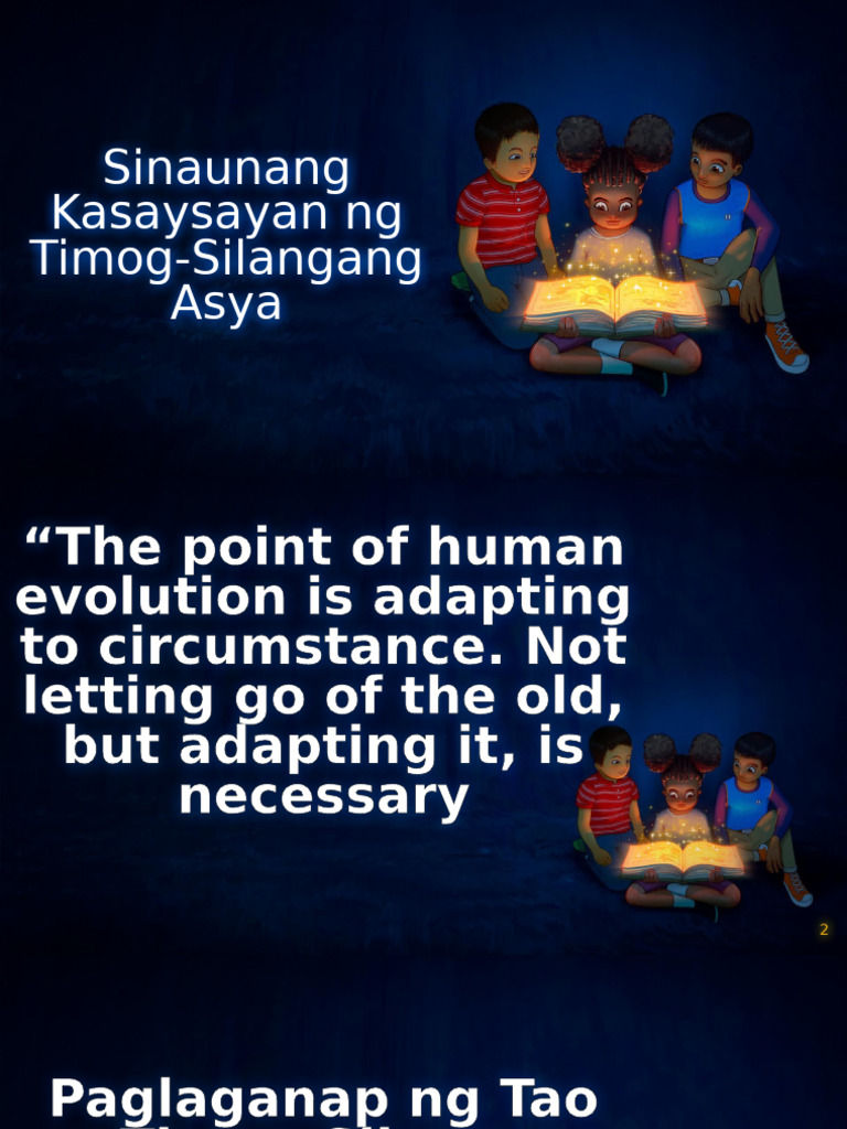 Aralin 3. Mga Sinaunang Kasaysayan NG Timog-Silangang Asya | PDF