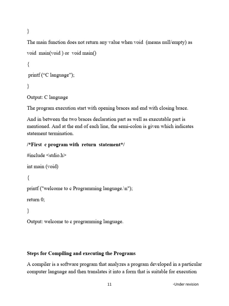 C Program Part 3 Pdf C Programming Language Programming