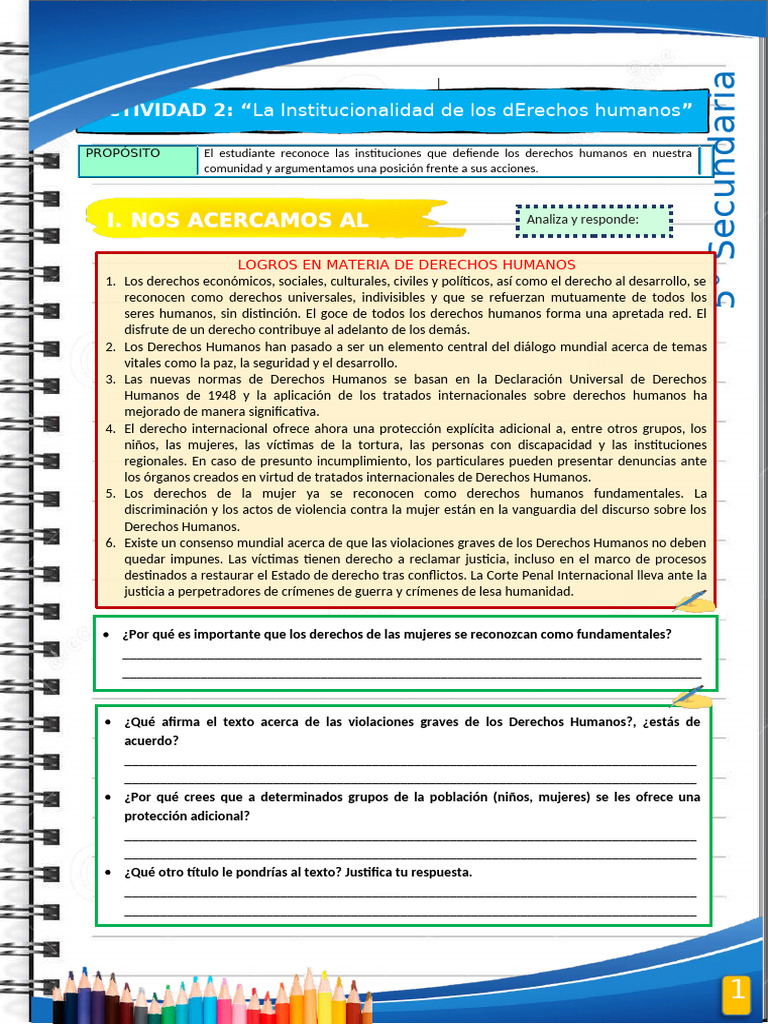 La Inconstitucionalidad de Los Derchos Humanos | PDF | Derechos humanos ...