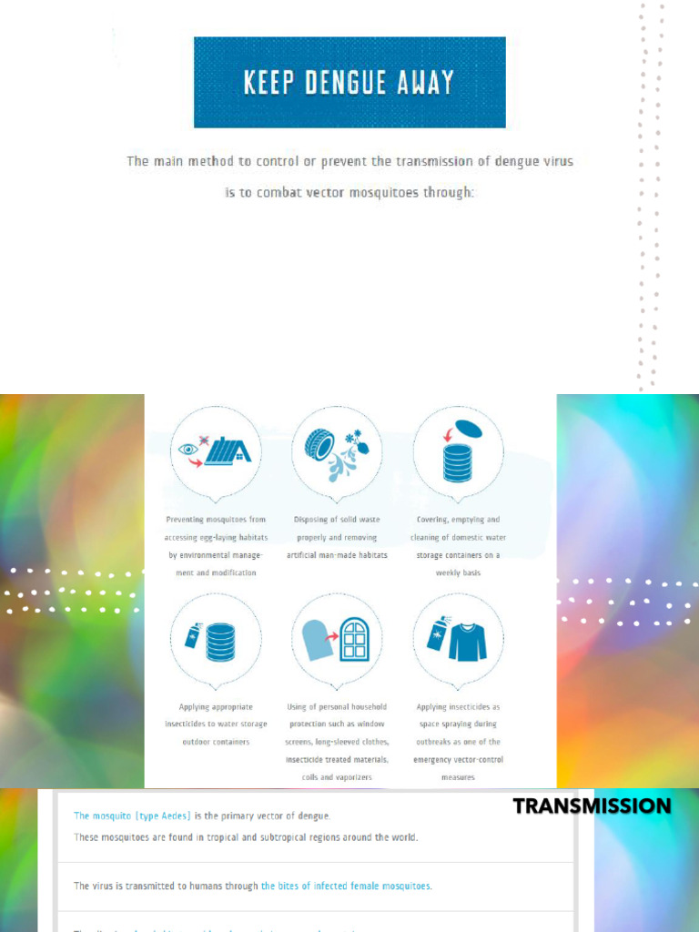 Informacion Dengue en Inglés | PDF