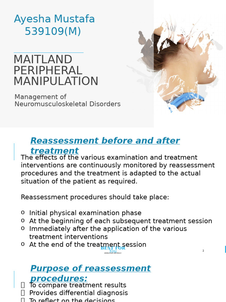 Maitland Peripheral Manipulation Guide | PDF | Physical Therapy ...