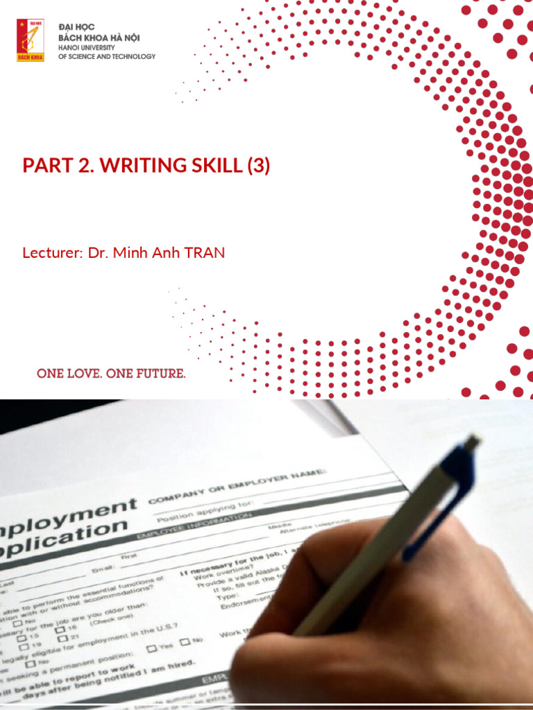 9.part 2 Writing Skill Job Application | PDF