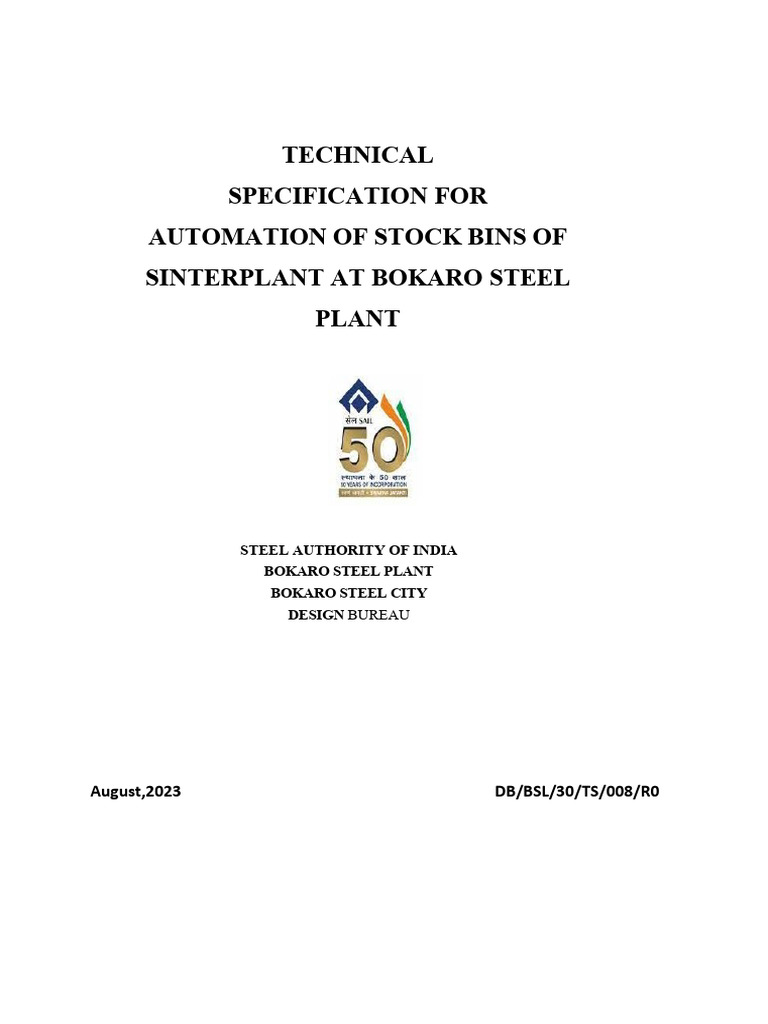 3 - TS - Technical Specification | PDF | Programmable Logic Controller | Power Supply