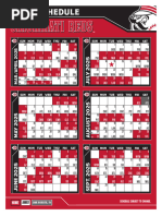 Cleveland Guardians 2026 Schedule | PDF