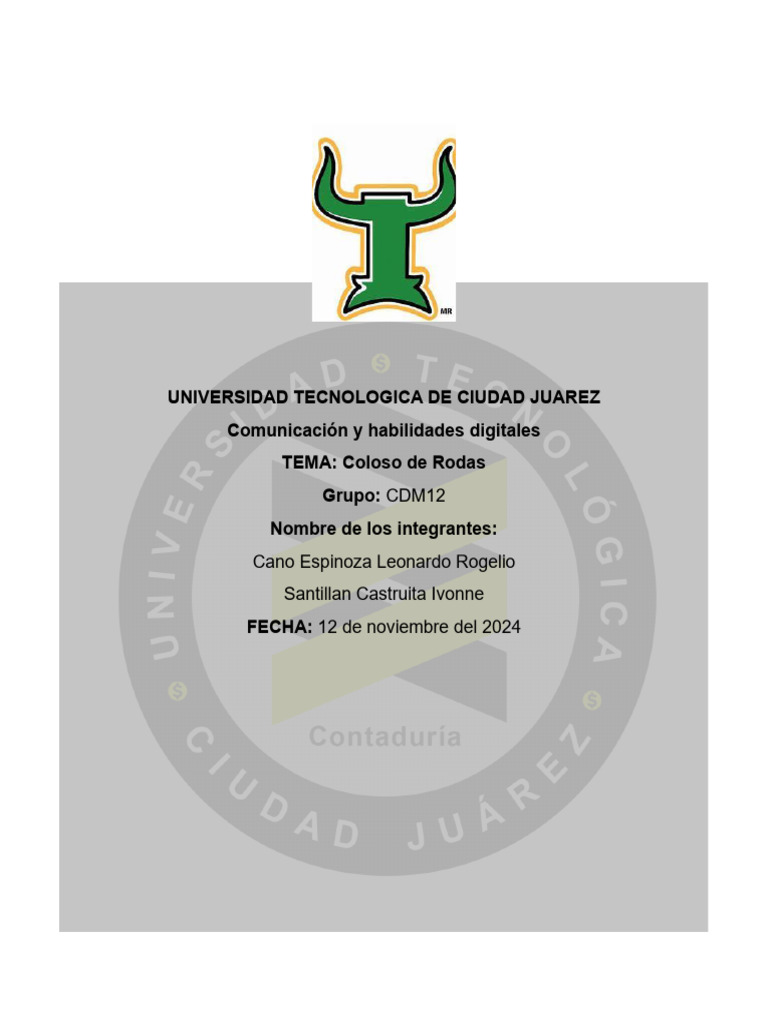 Coloso de Rodas: Maravilla Antigua | PDF | Rodas