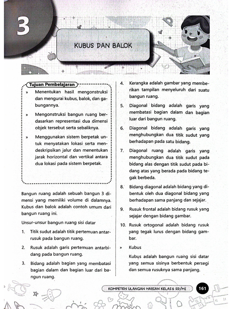 MTK Bab 3. KUBUS DAN BALOK | PDF