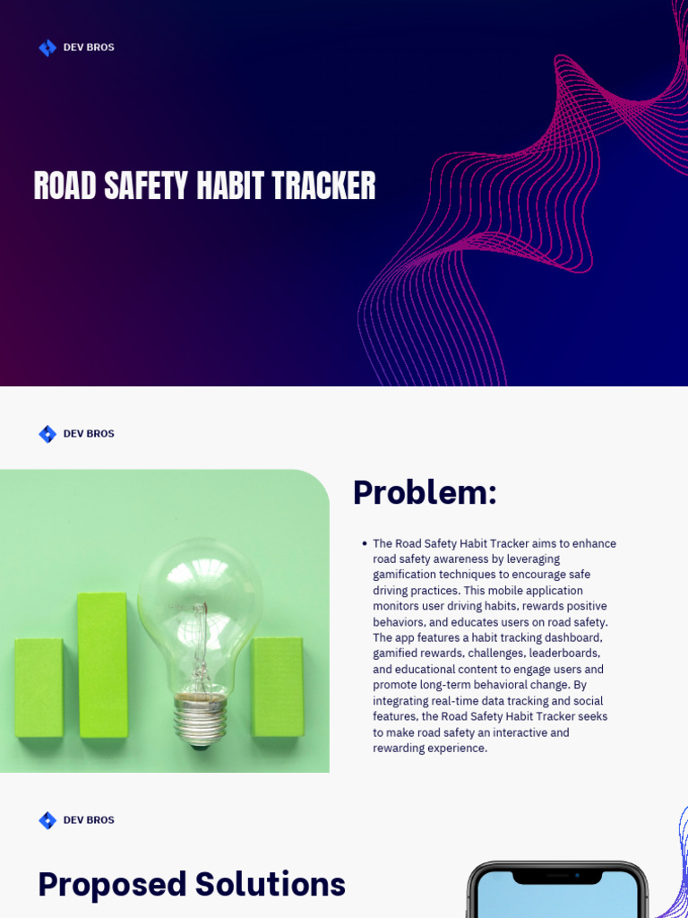 Team Dev Bros | PDF | Road Traffic Safety | Mobile App