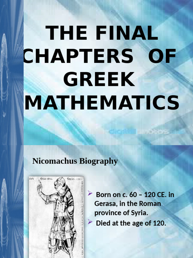 Key Figures in Greek Mathematics | PDF | Mathematics