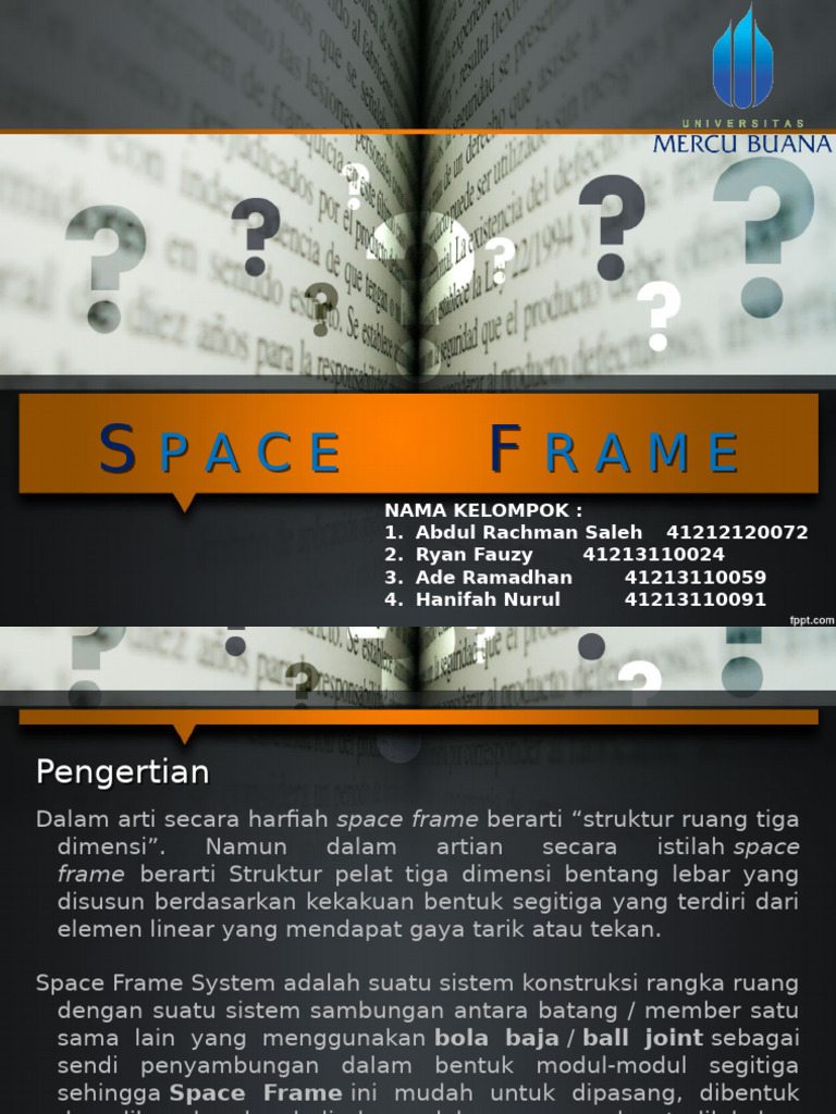 Panduan Lengkap Space Frame | PDF