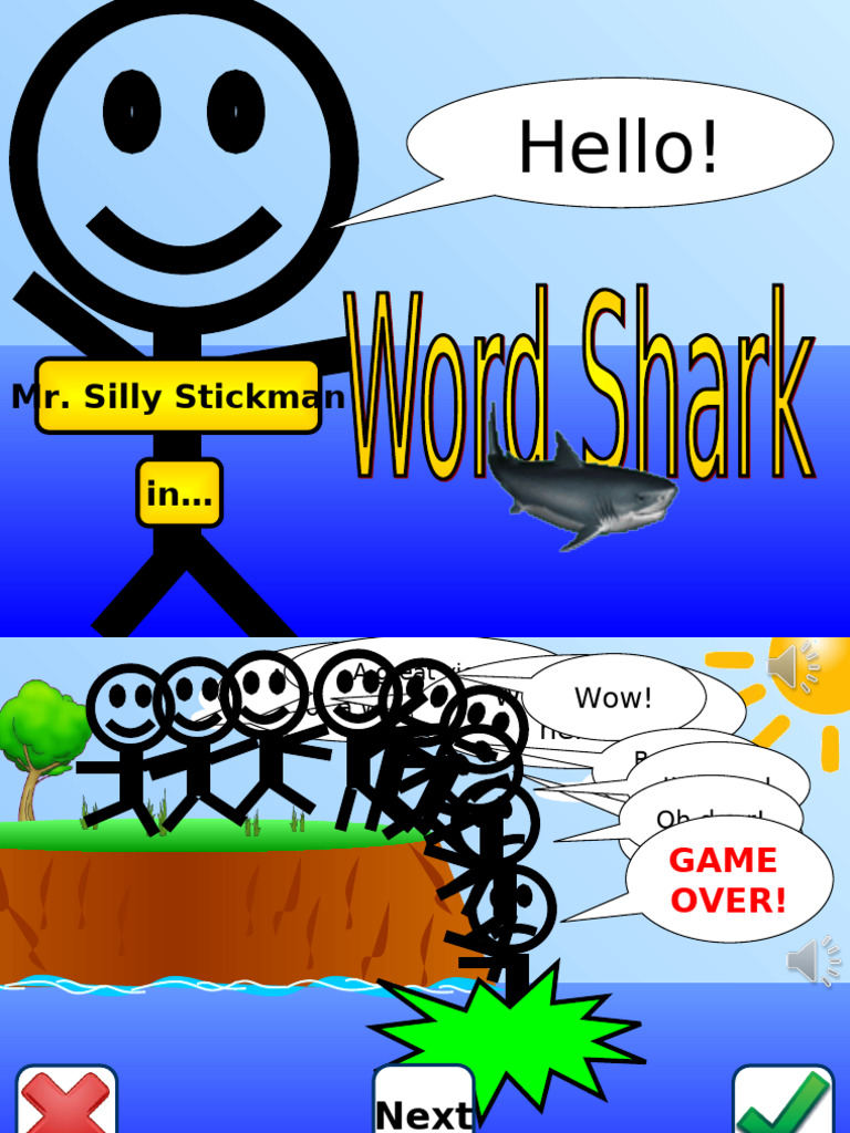 대교5 L12 단어 Word Shark Hangman | PDF