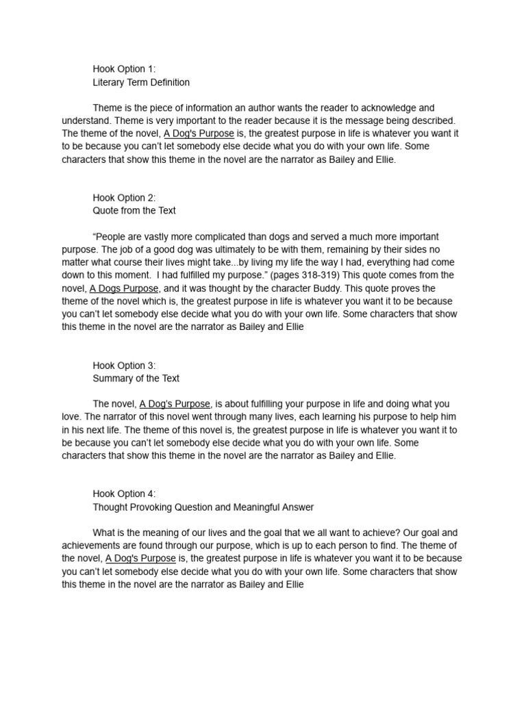 Introduction Paragraphs | PDF