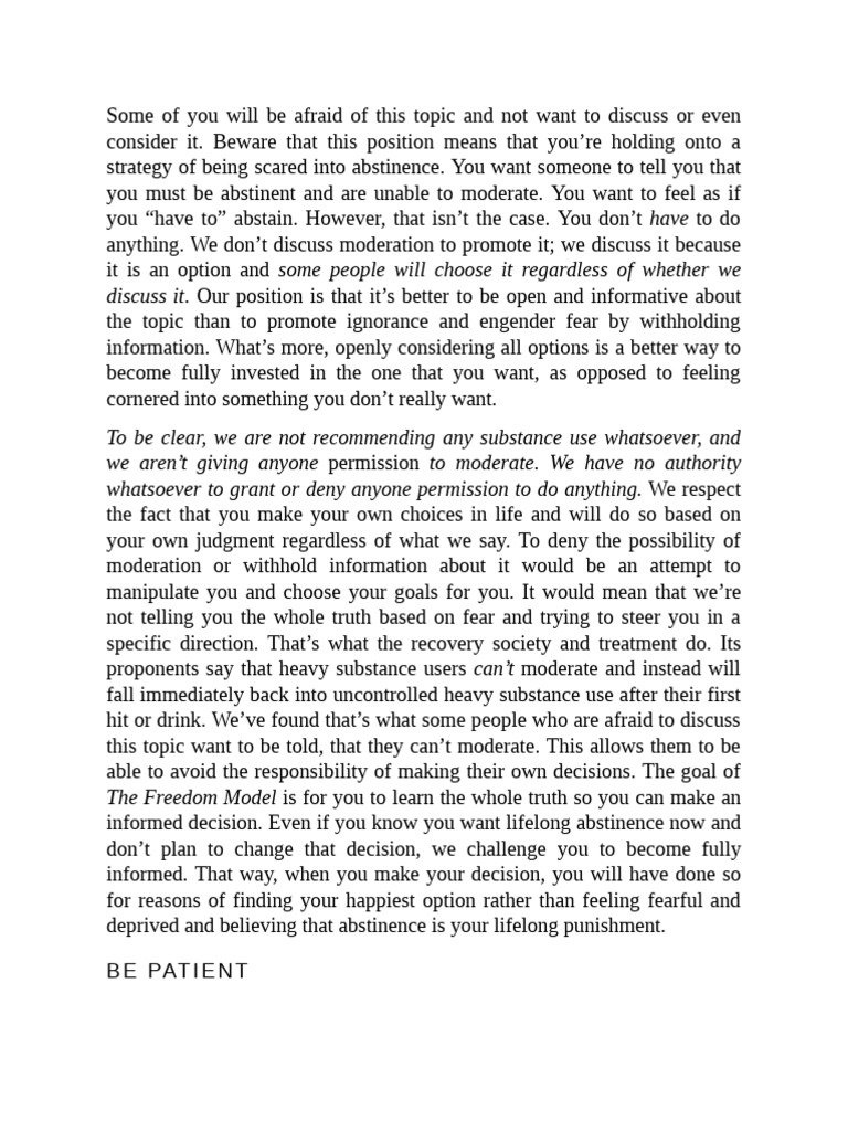 The Freedom Model 3 | PDF