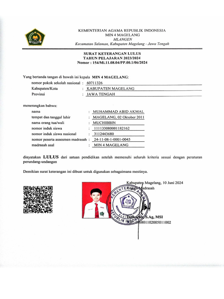 SKL_Muhammad Abid Akmal 7J | PDF