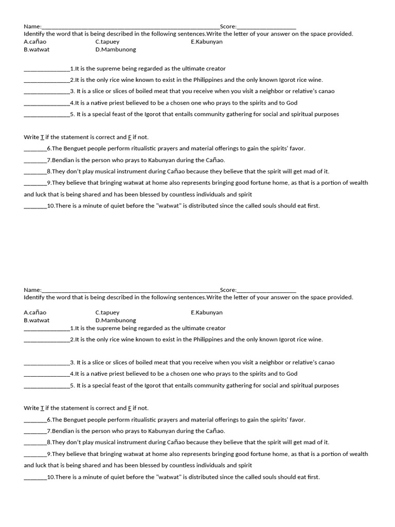 mapeh-quiz | PDF | God | Prayer
