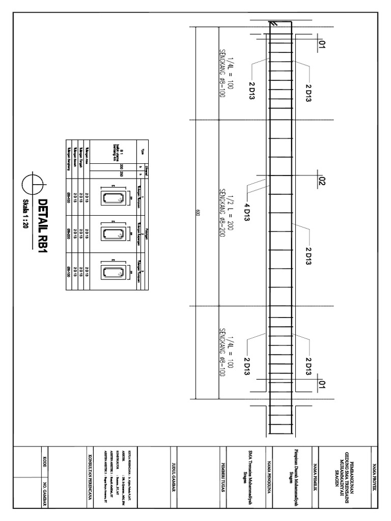 8 Detail Ringbalk | PDF