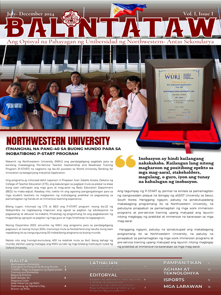 Balintataw Final | PDF