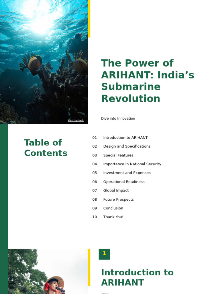 INS Arihant: India's Nuclear Submarine Evolution | PDF | Submarines ...