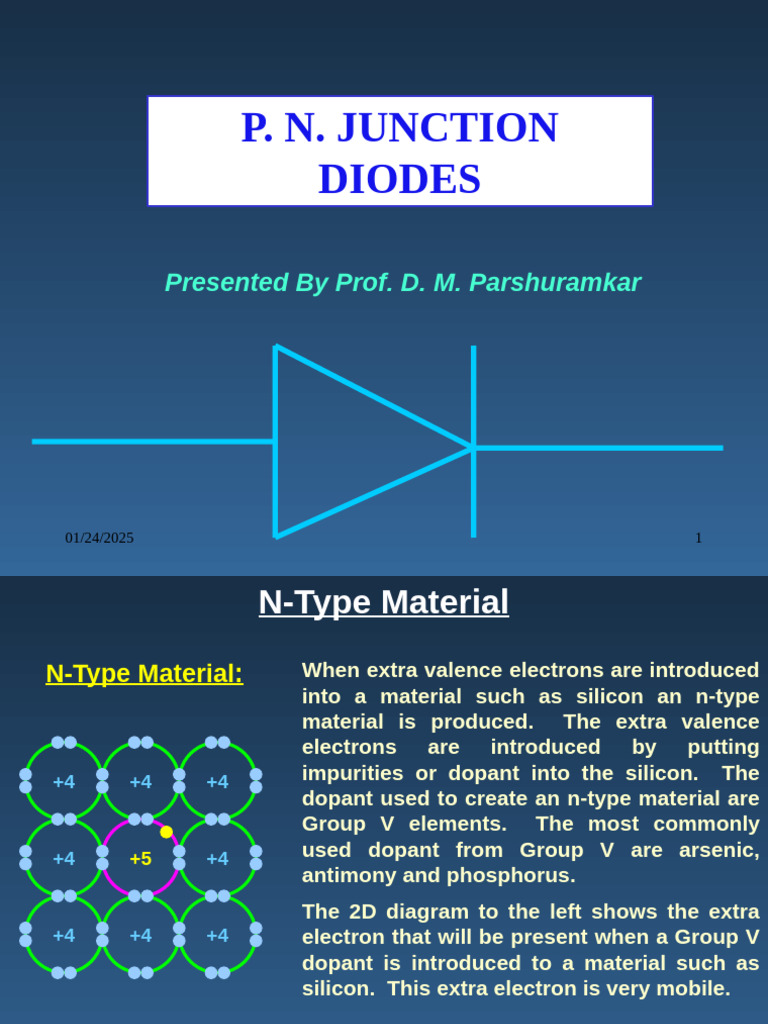 On PN Junction Diode | PDF | P–N Junction | Electromagnetism