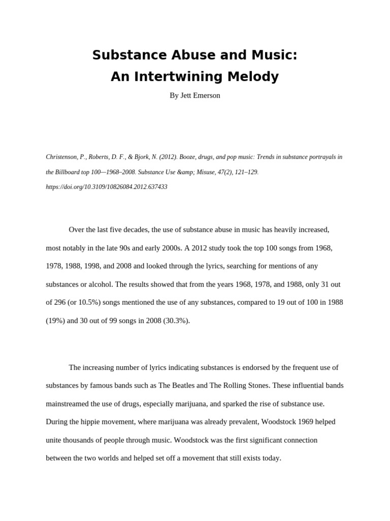 TWA_2_JE | PDF | Rock Music | Substance Abuse