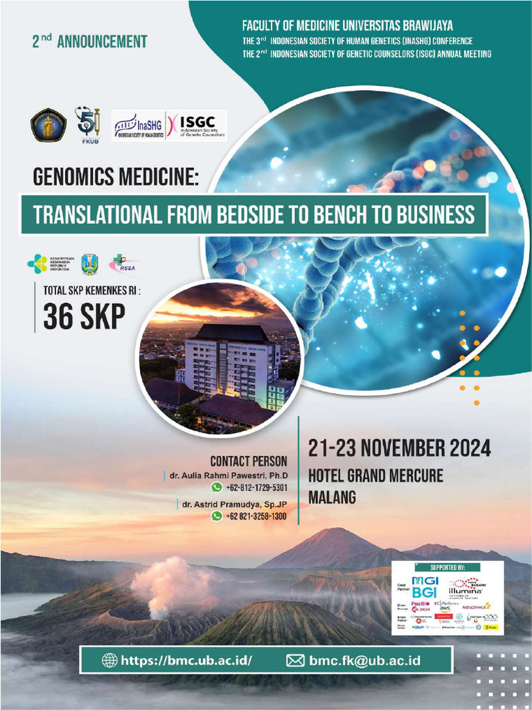 2nd Announcement INASHG ISGC Conference | PDF