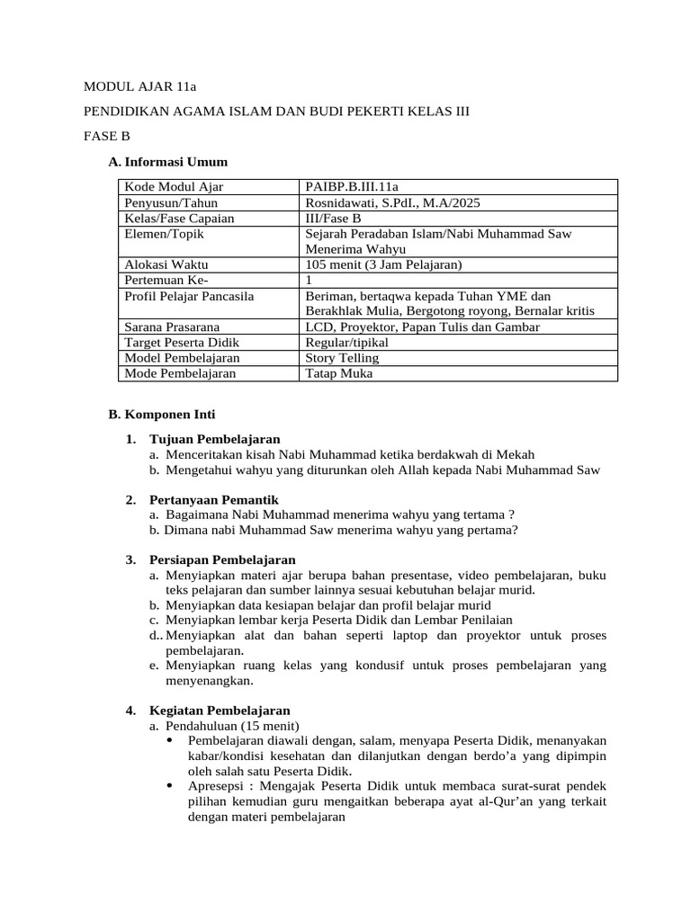 MA PAI SD 3-BAB 11 | PDF