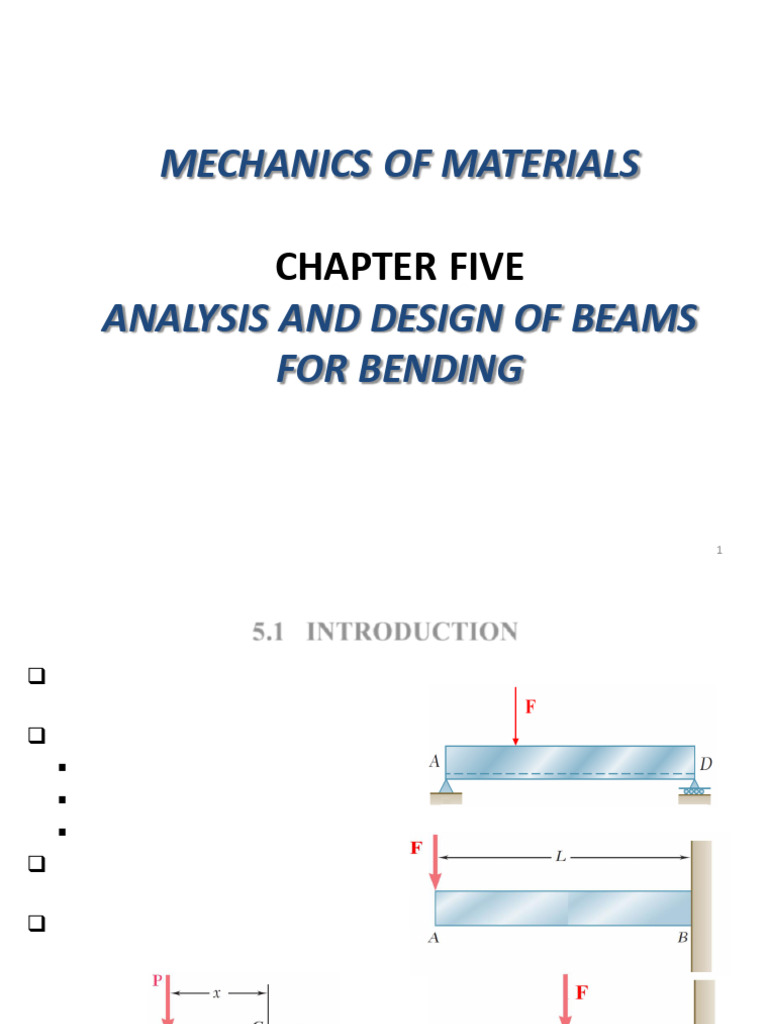 CH5 (1) | PDF | Beam (Structure) | Bending