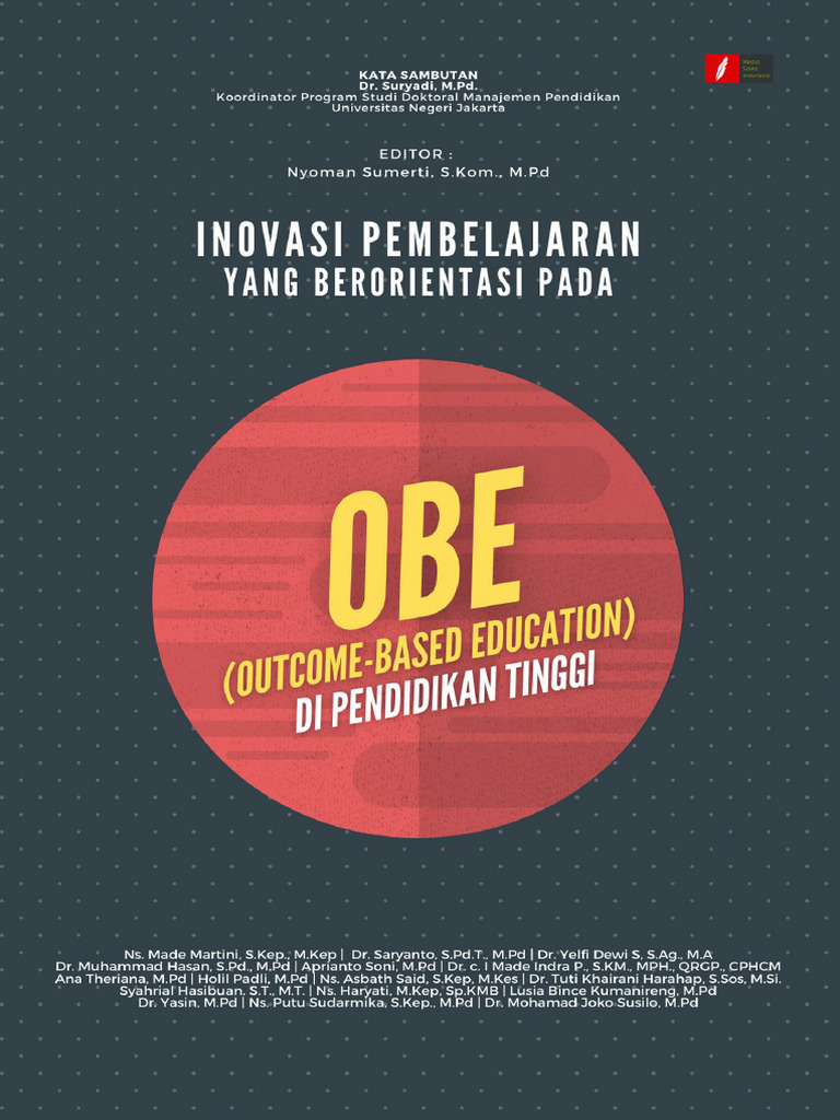 2022 Inovasi Pembelajaran Yang Berorientasi Pada OBE (Outcome-Based ...