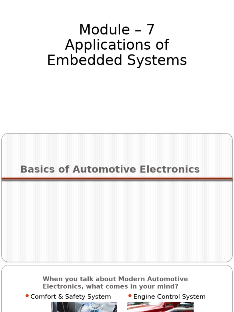 Esd Module 7 | PDF | Engines | Electric Vehicle
