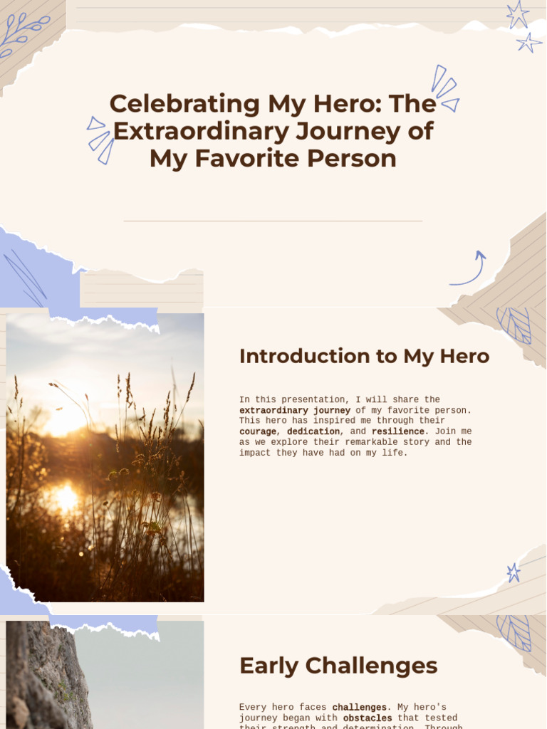 My Hero's Inspiring Journey | PDF