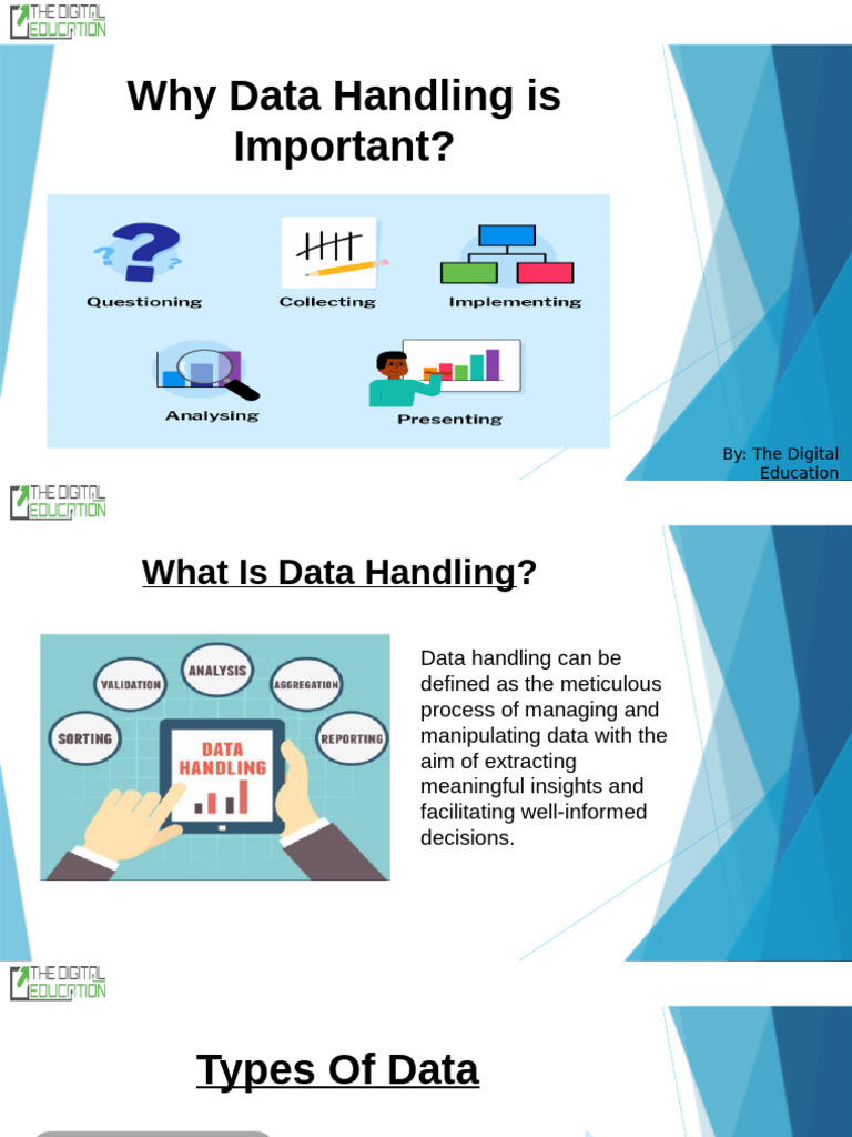 Why Data Handling Is Important | PDF